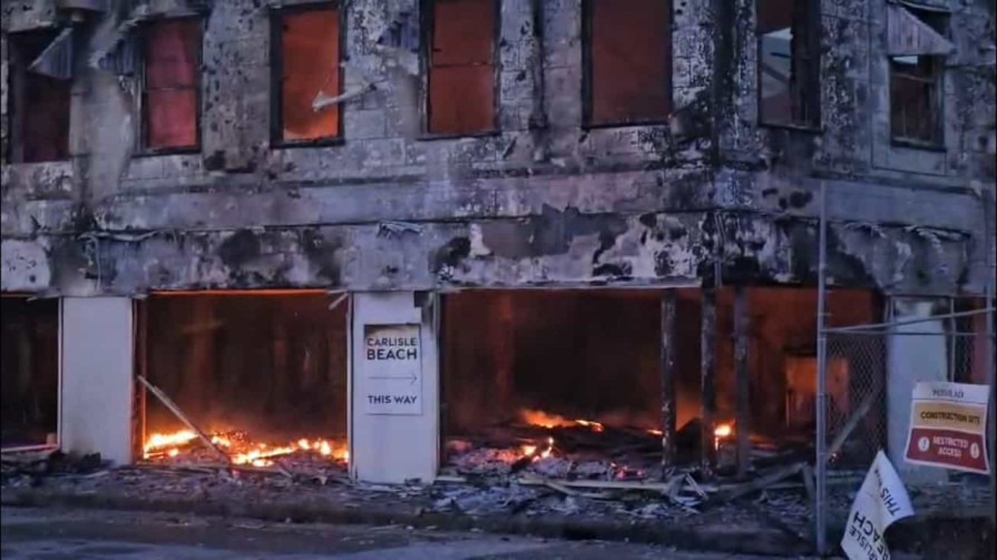 Barbados: Massy Building in Bridgetown gutted by overnight fire ...